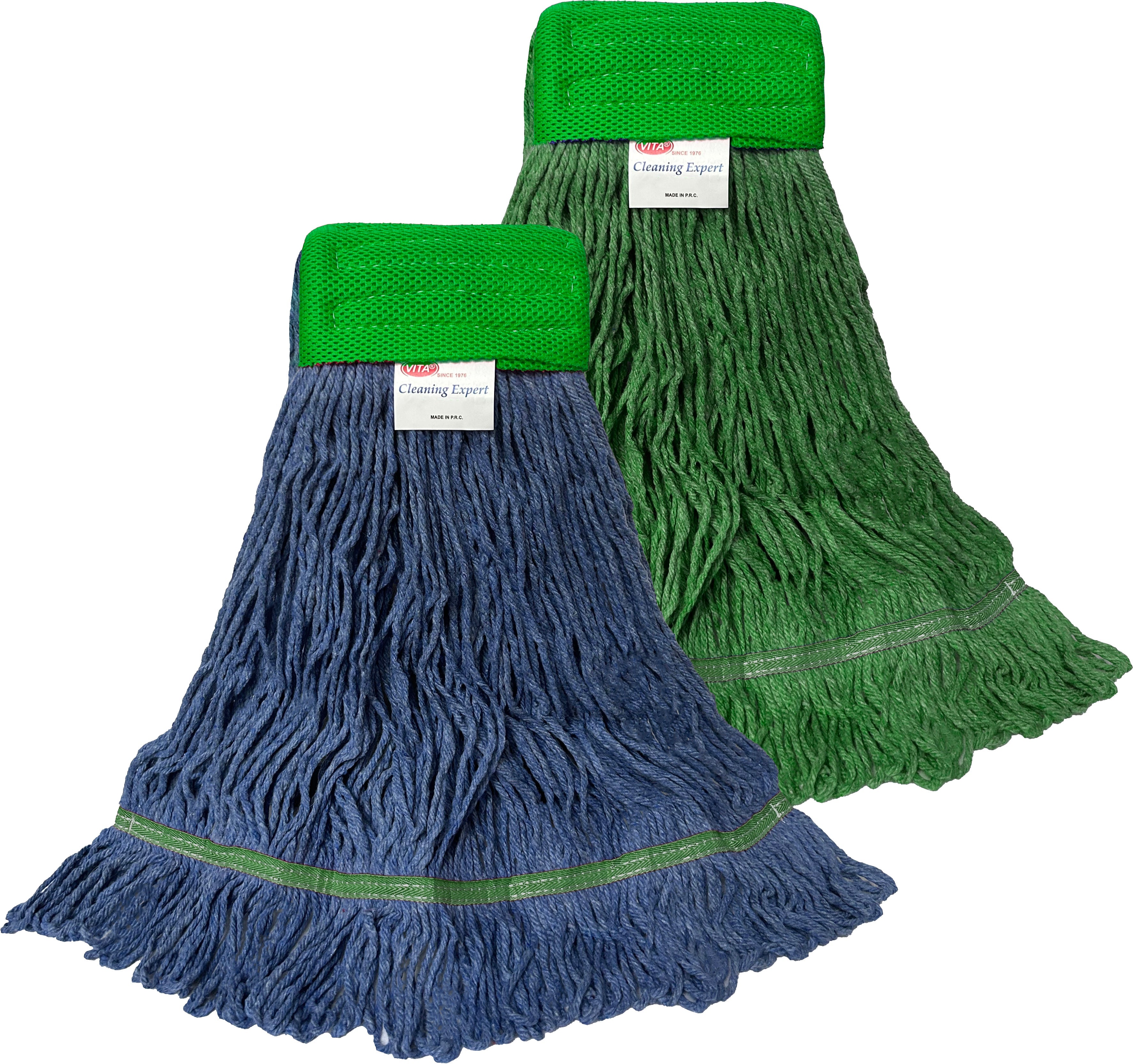 Looped end Wet Mop - Colored Blend – Microfibers, Inc.